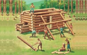 How Log Cabins Were Built In the 1800’s? Fascinating History